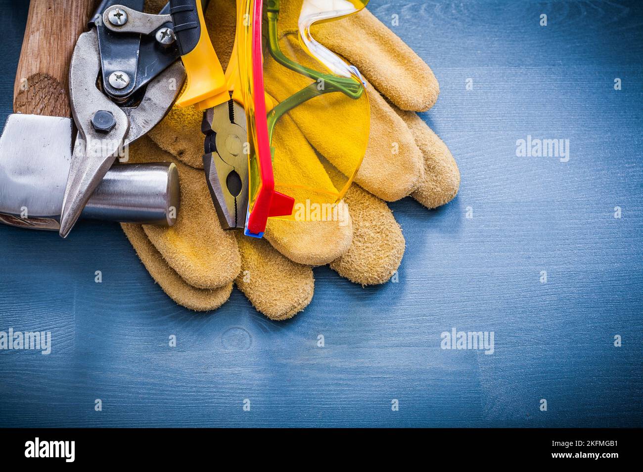 Variety of tools for repairing construction concept Stock Photo - Alamy