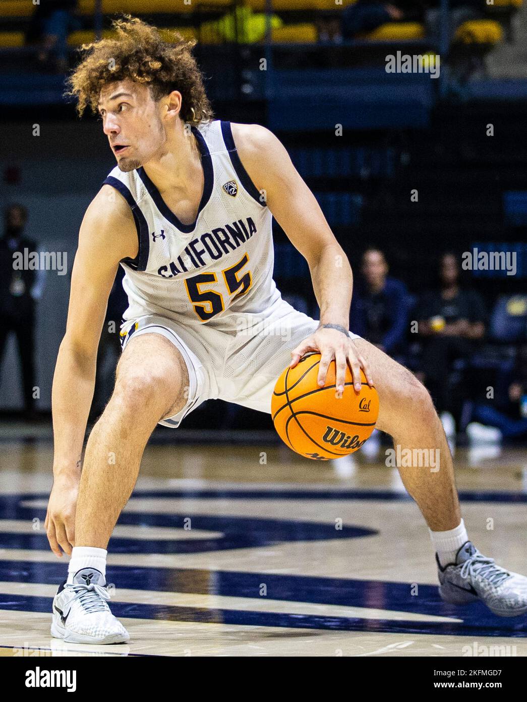 November 18 2022 Berkeley, CA U.S.A. California guard Devin Askew (55 ...