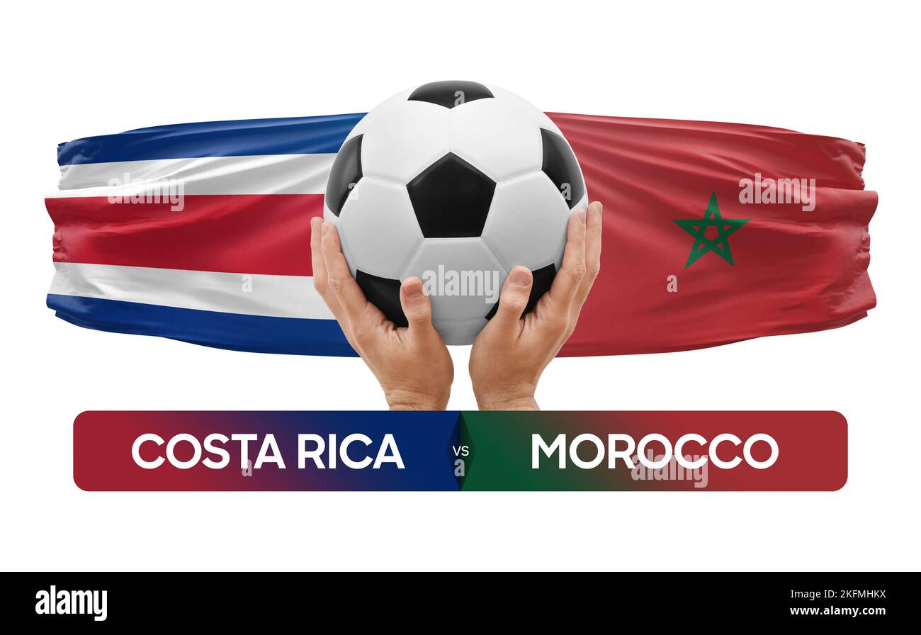 Morocco vs costa rica hi-res stock photography and images - Alamy