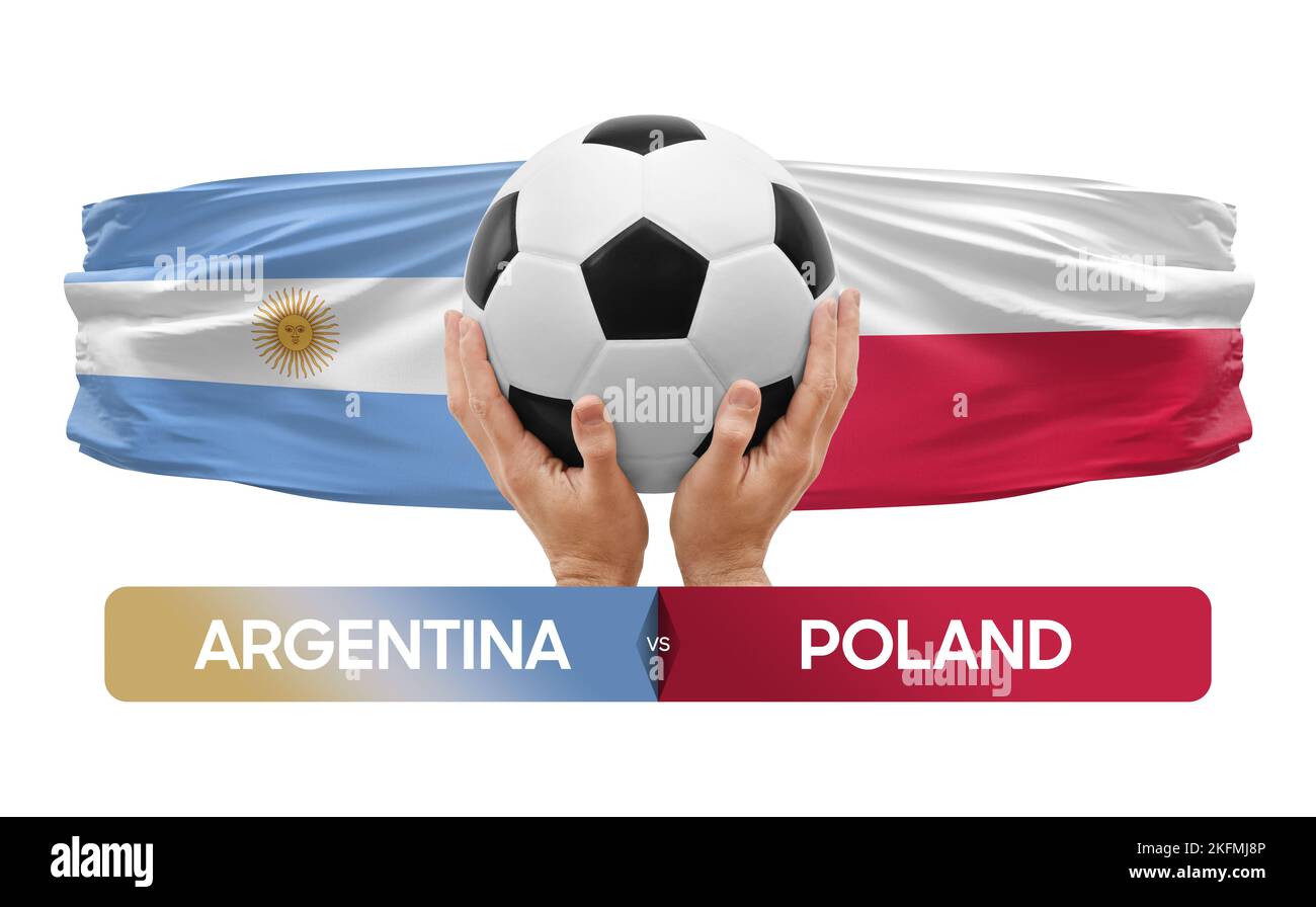 Argentina vs poland soccer hi-res stock photography and images - Alamy
