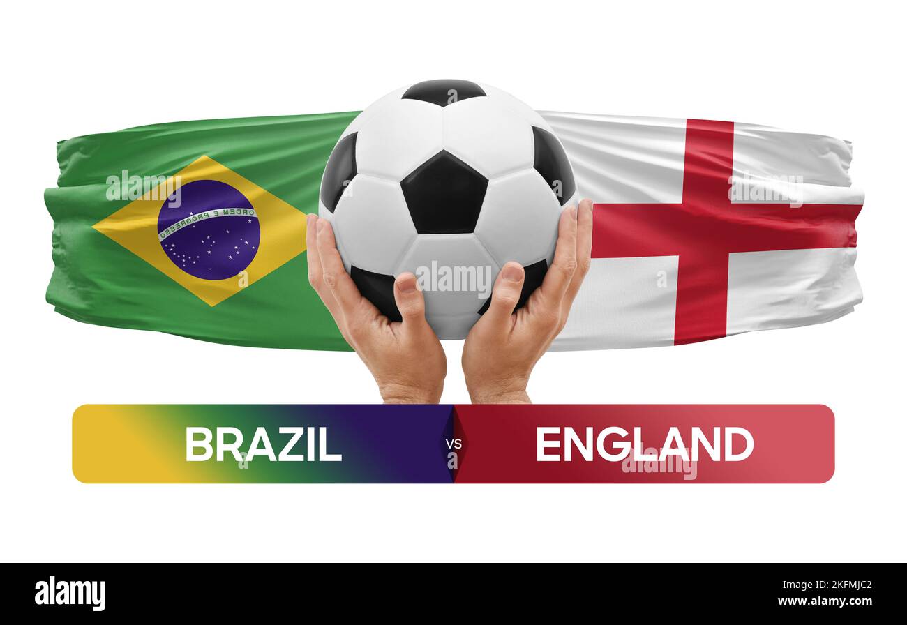 England vs brazil world cup hi-res stock photography and images - Alamy