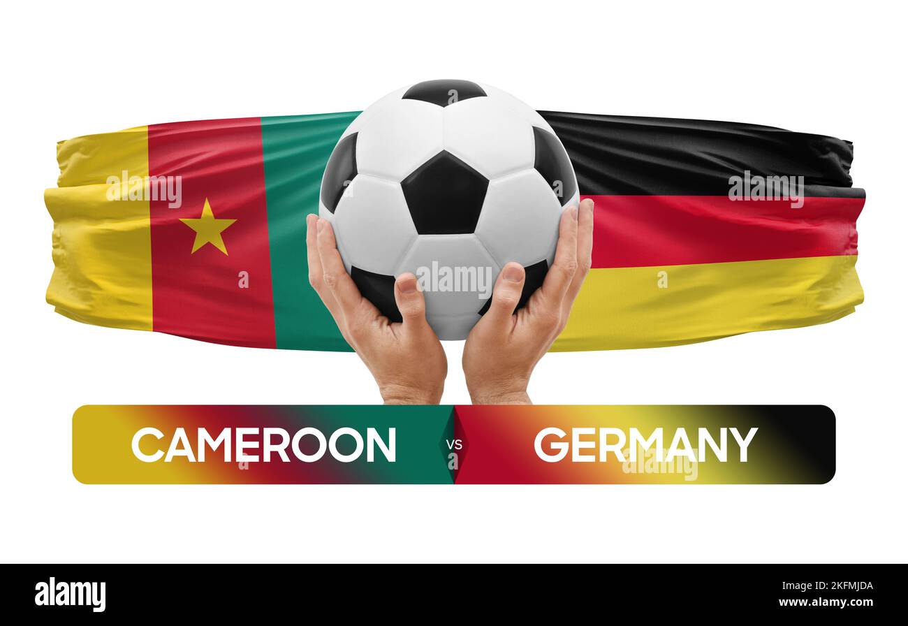 Cameroon vs Germany national teams soccer football match competition ...