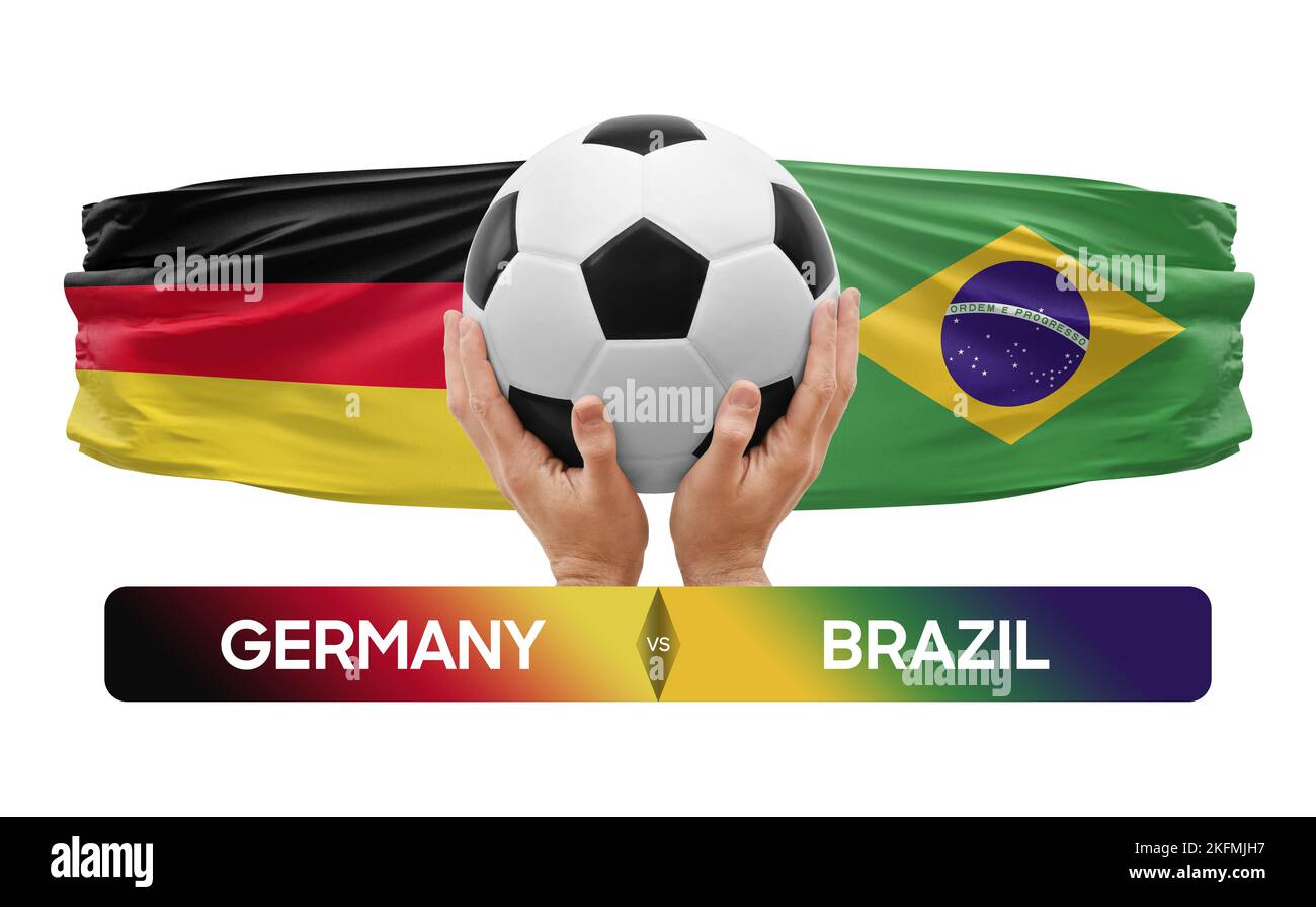 Germany vs Brazil national teams soccer football match competition ...