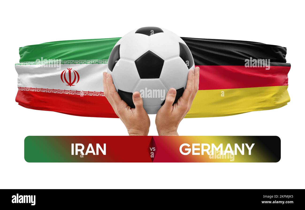 Iran vs Germany national teams soccer football match competition ...