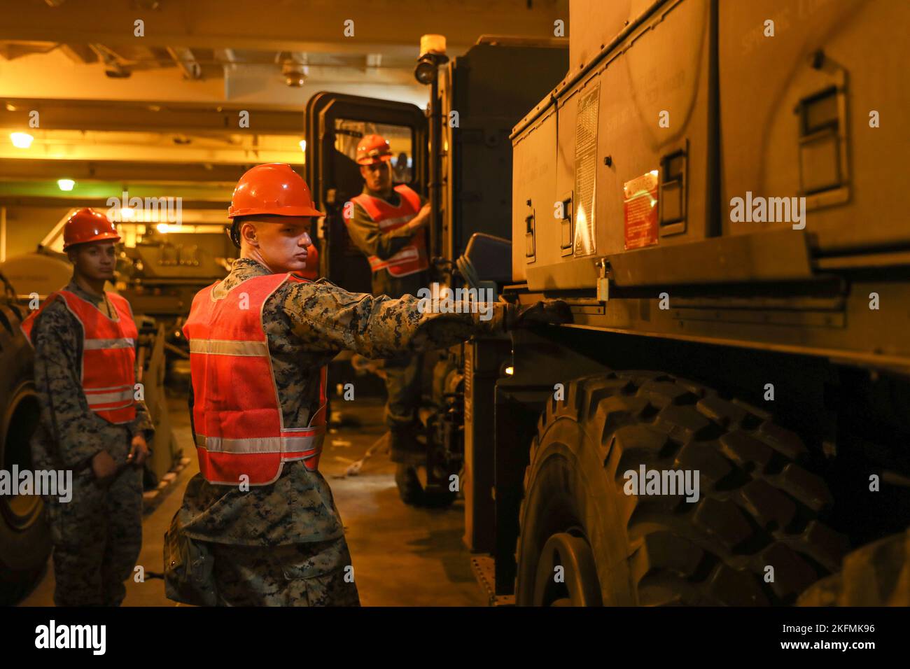 U.S. Marines with Combat Logistics Regiment 37, 3rd Marine Logistics ...