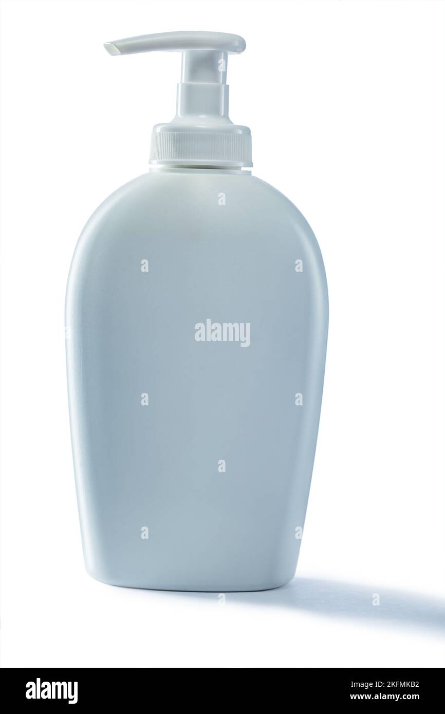 white skicare bottle spryer isolated Stock Photo - Alamy