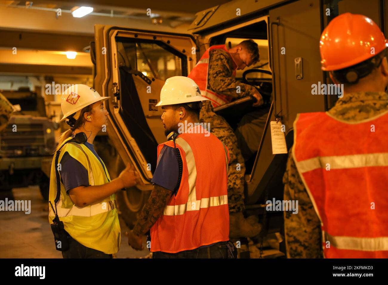 U.S. Marines with Combat Logistics Regiment 37, 3rd Marine Logistics ...
