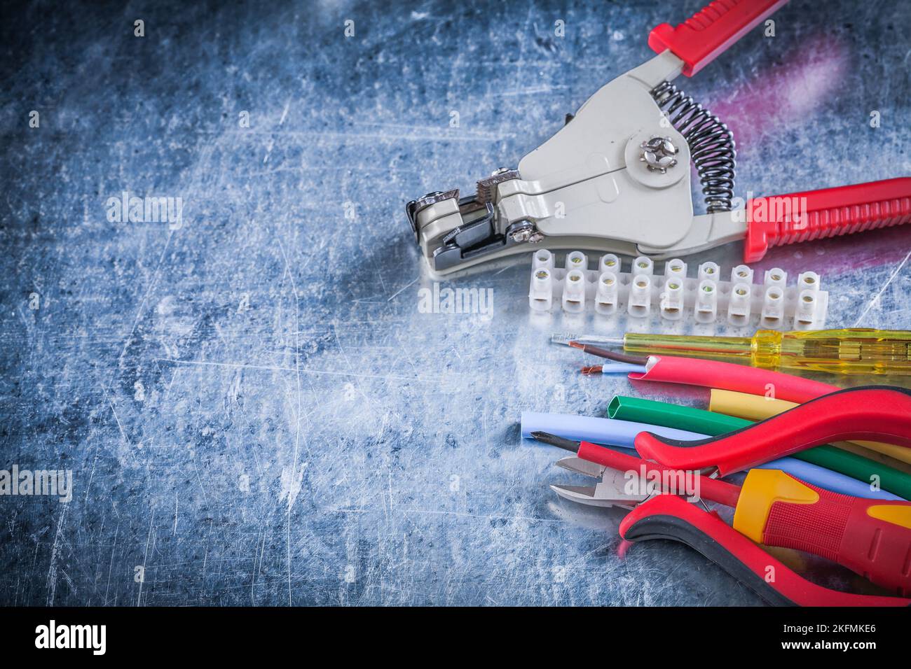 Wire strippers protection insulated screwdrivers block clamp nippers ...