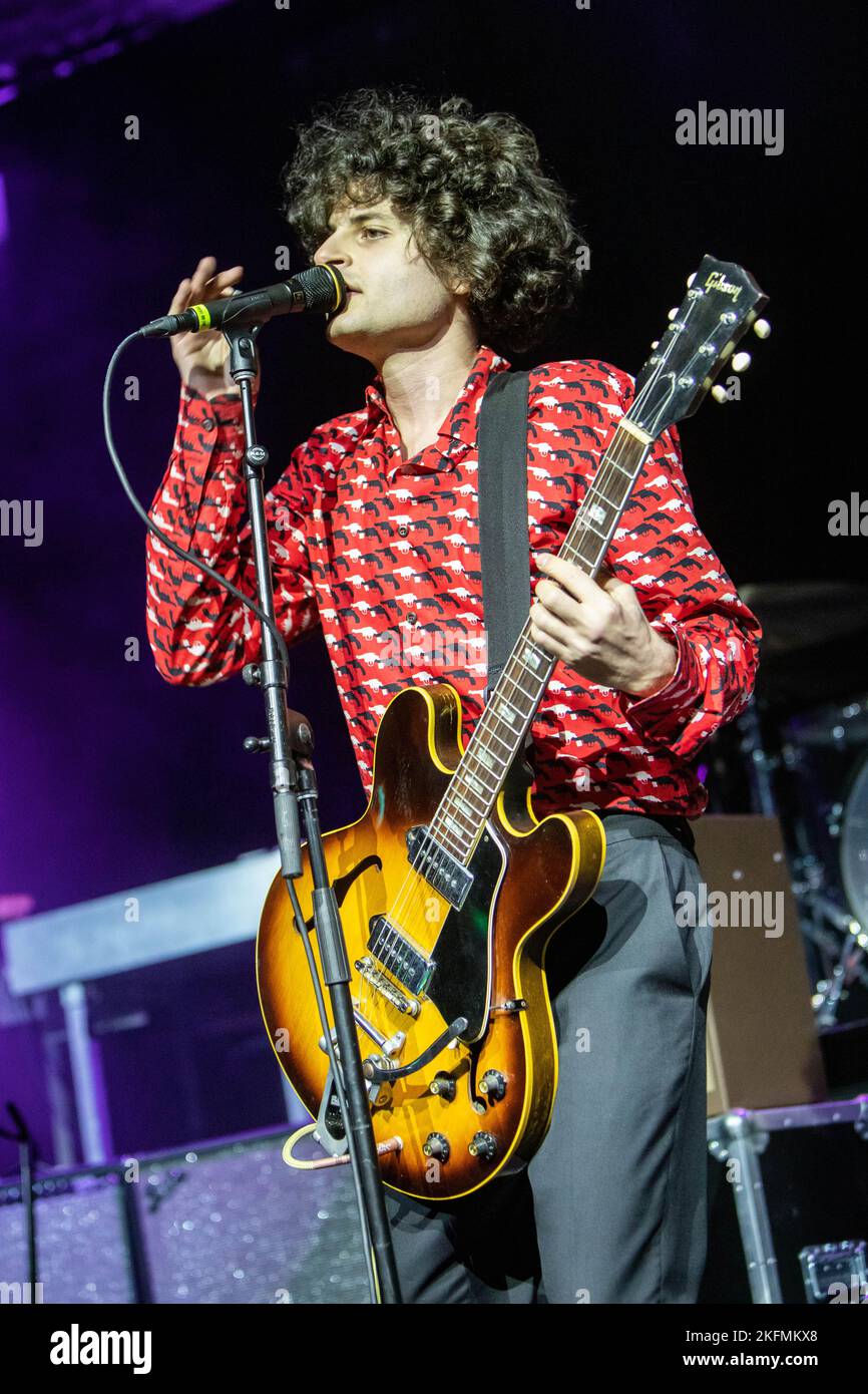 Milan Italy. 18 November 2022. The English duo SONS OF RAPHAEL performs ...