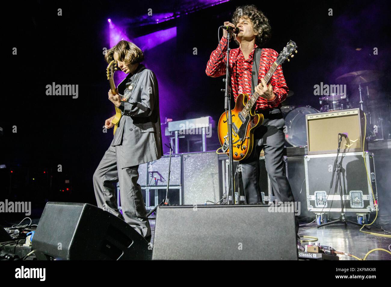 Milan Italy. 18 November 2022. The English duo SONS OF RAPHAEL performs ...