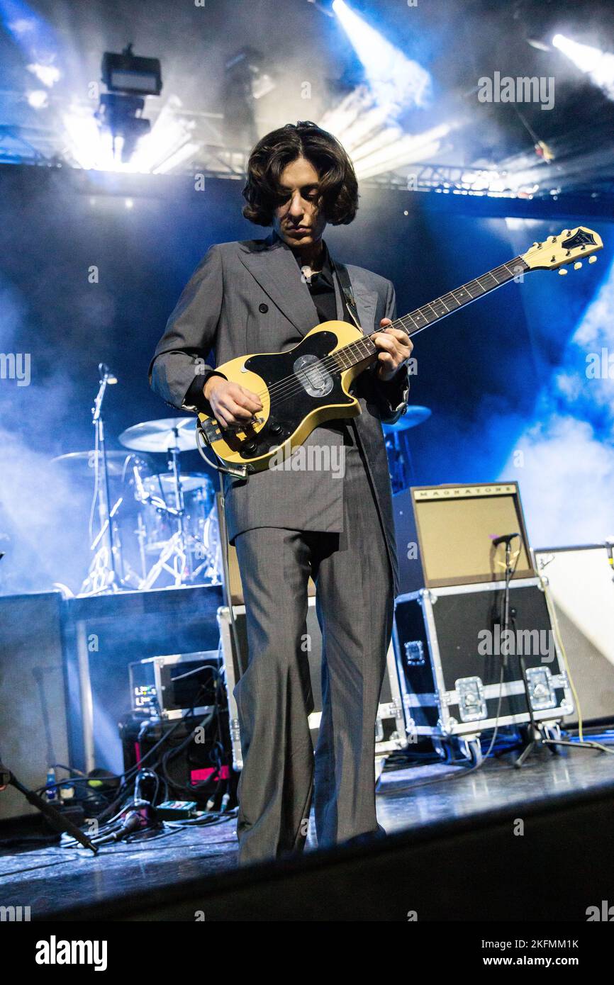 Milan Italy. 18 November 2022. The English duo SONS OF RAPHAEL performs ...