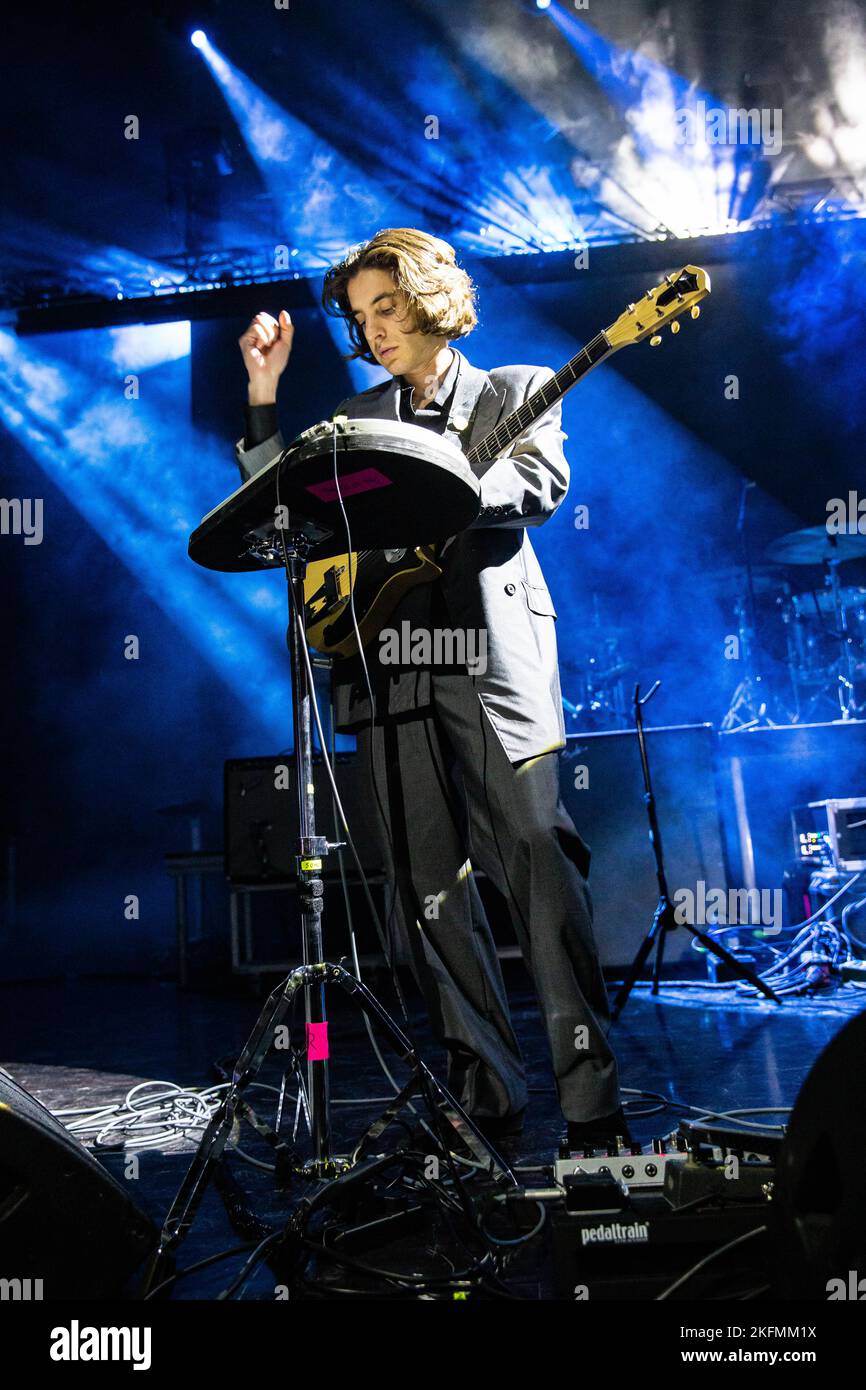 Milan Italy. 18 November 2022. The English duo SONS OF RAPHAEL performs ...
