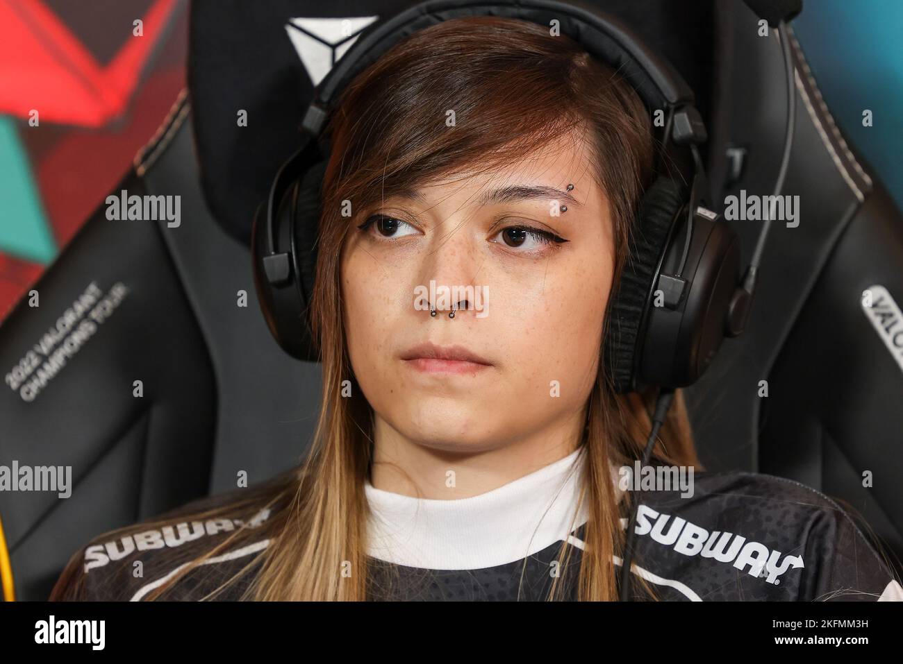 18 November 2022, Berlin: Player Vivian "roxi" Schilling at the ...