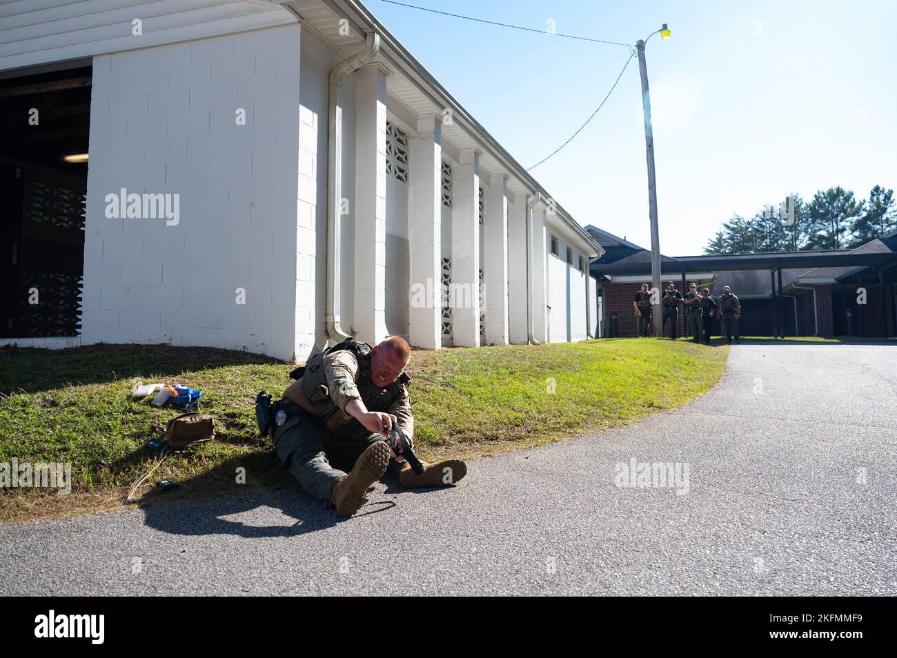 Jallas Carter, a street crimes officer with Anderson City Police ...
