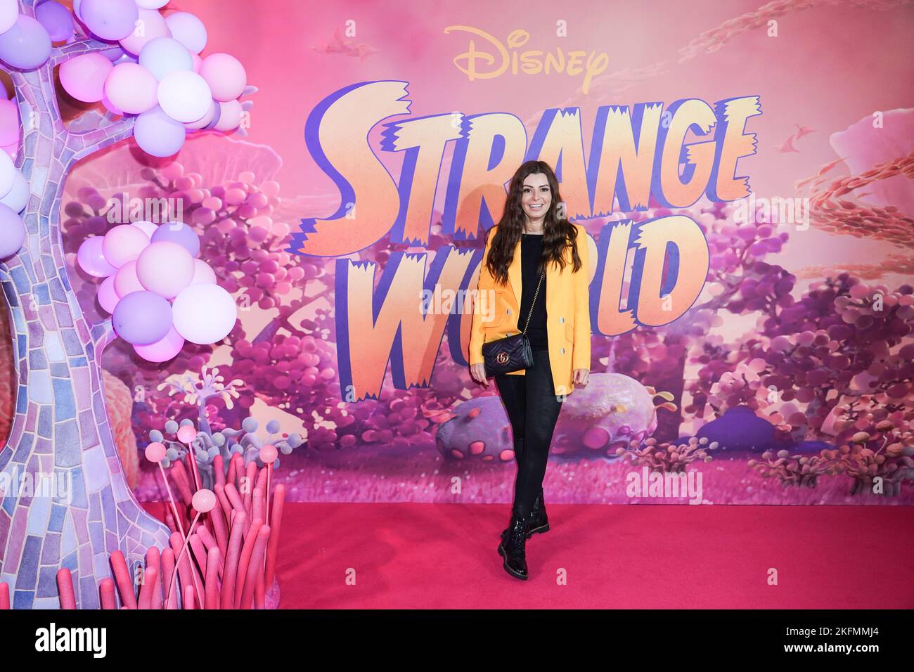 Gemma Bird arrives at a screening of Walt Disney Animation Studios ...