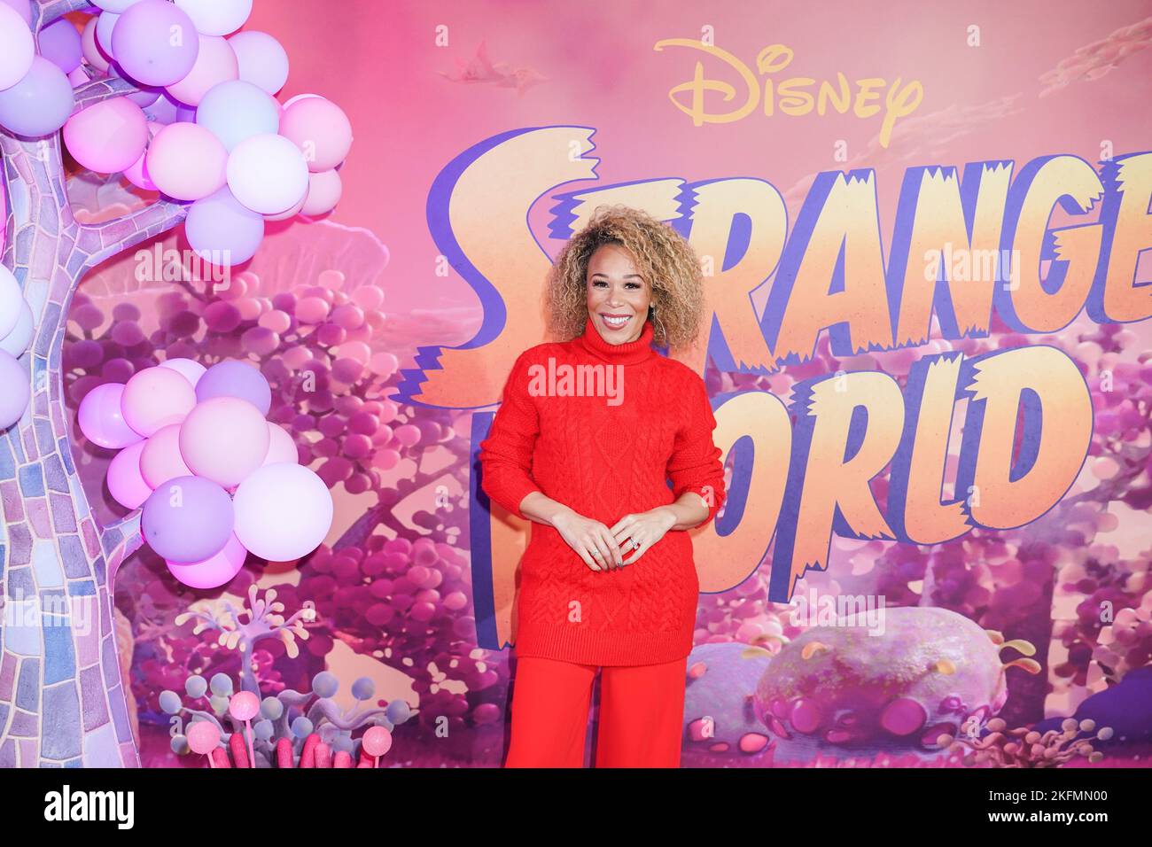Ria Hebden arrives at a screening of Walt Disney Animation Studios ...