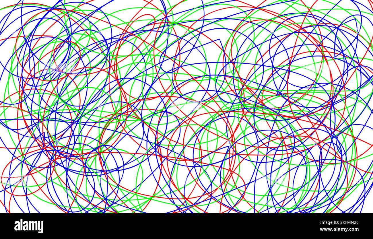 Confusing background, complex pattern, doodle backdrop. Hand drawn ...