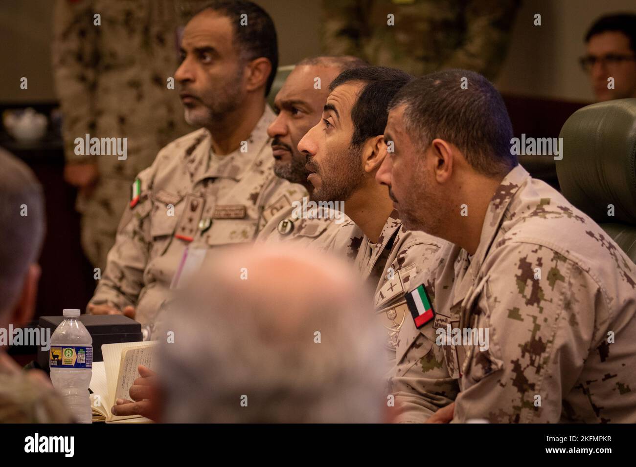 U.S. Army Central hosted leaders from the United Arab Emirates Land ...