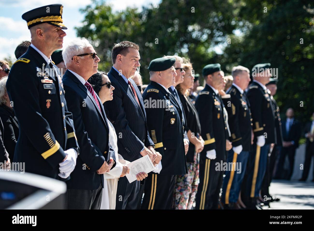 (From left to right) Maj. Gen. Allan M. Pepin, commanding general ...