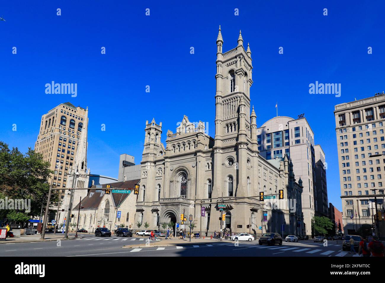Philadelphia, Pennsylvania in the United States, City skyline Stock ...