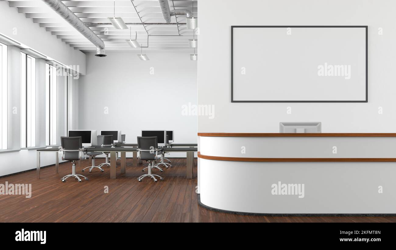 Modern commercial reception hi-res stock photography and images - Alamy