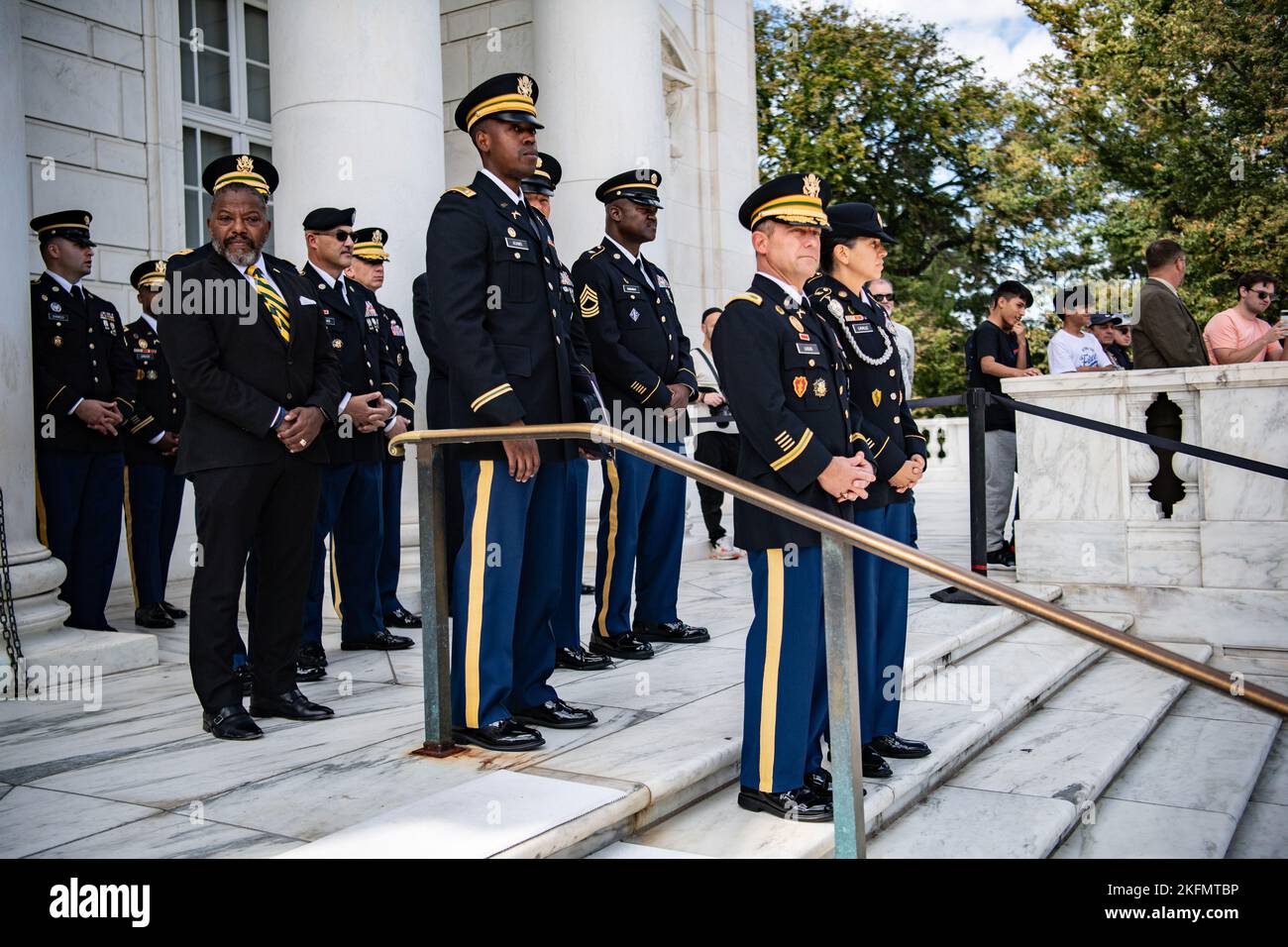U.S. Army Col. Shannon-Mikal Lucas, deputy provost marshal general ...