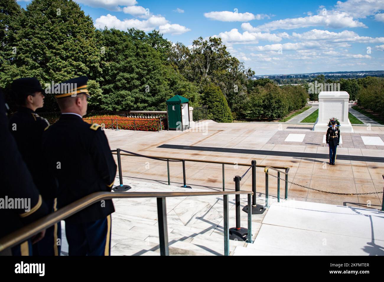 U.S. Army Col. Shannon-Mikal Lucas, deputy provost marshal general ...