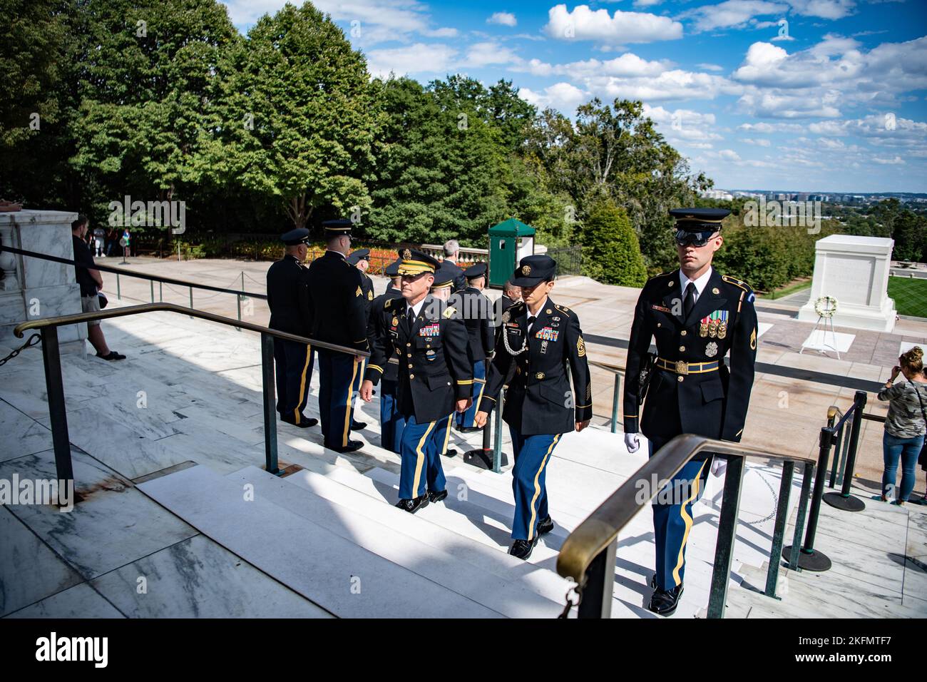 U.S. Army Col. Shannon-Mikal Lucas, deputy provost marshal general ...