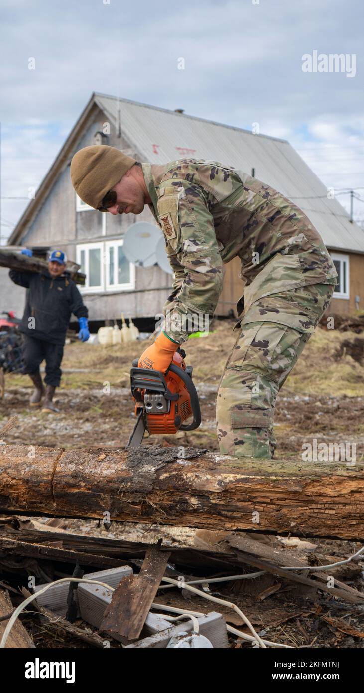Alaska Air National Guard Airman 1st Class Joshua Fleming, a ...