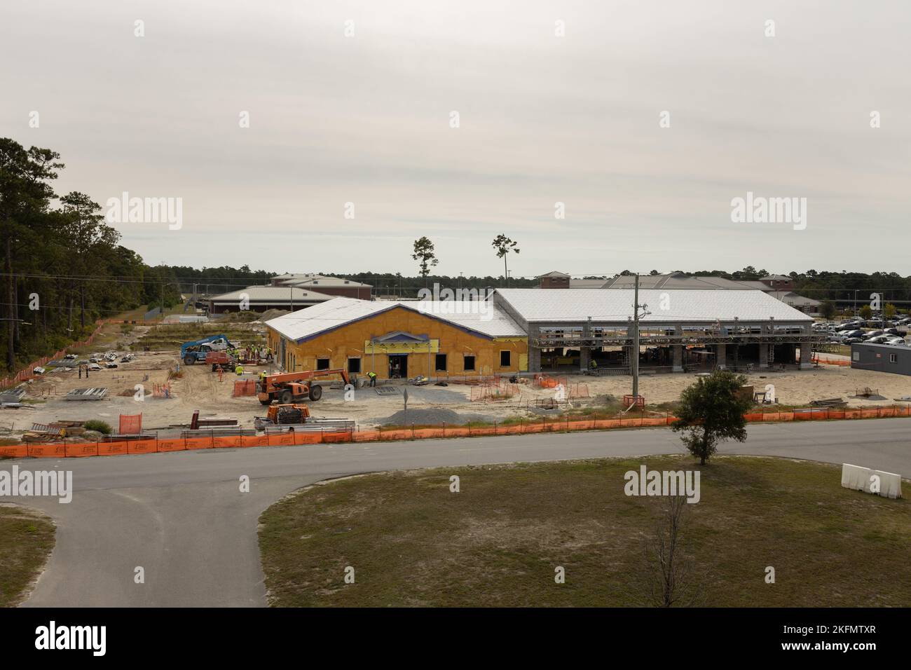 A brand new fire station at Courthouse Bay, located on Marine Corps ...
