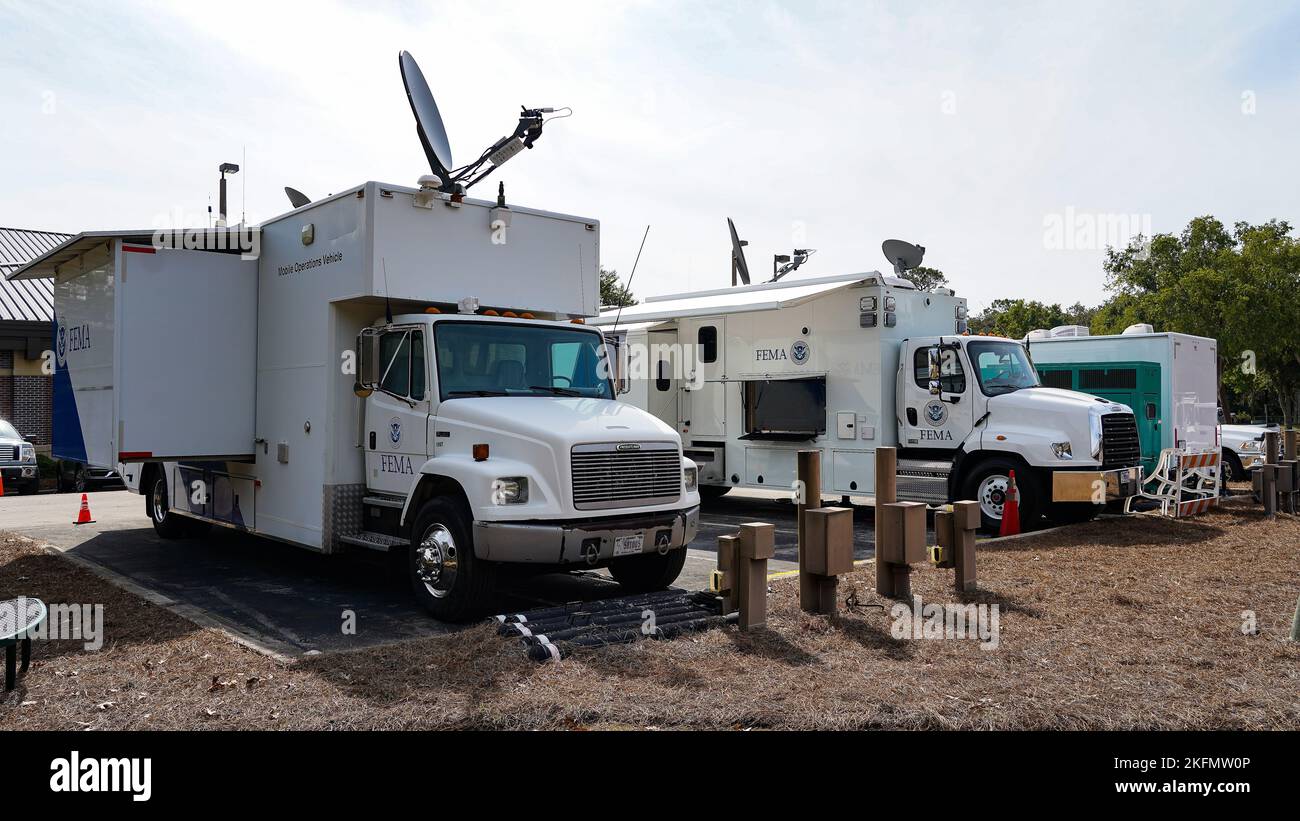 Tallahassee, FL, September 27, 2022 - FEMA Mobile Emergency Response ...