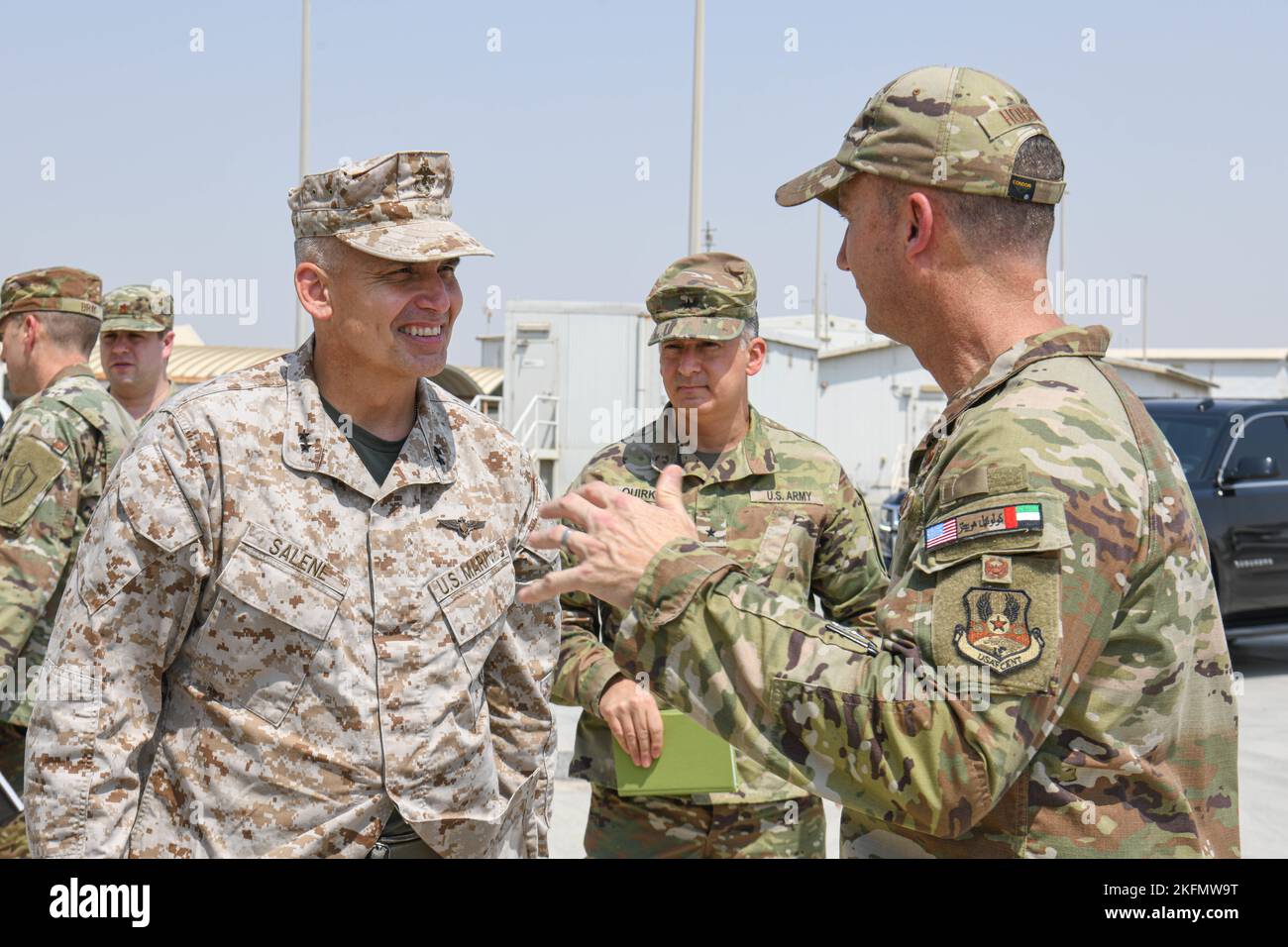 Maj. Gen. Sean M. Salene, the U.S. Central Command's Director of ...