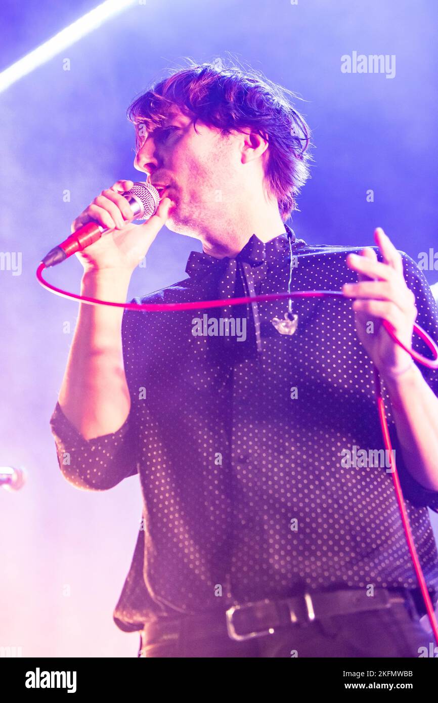 Milan Italy. 18 November 2022. The French band PHOENIX performs live on ...