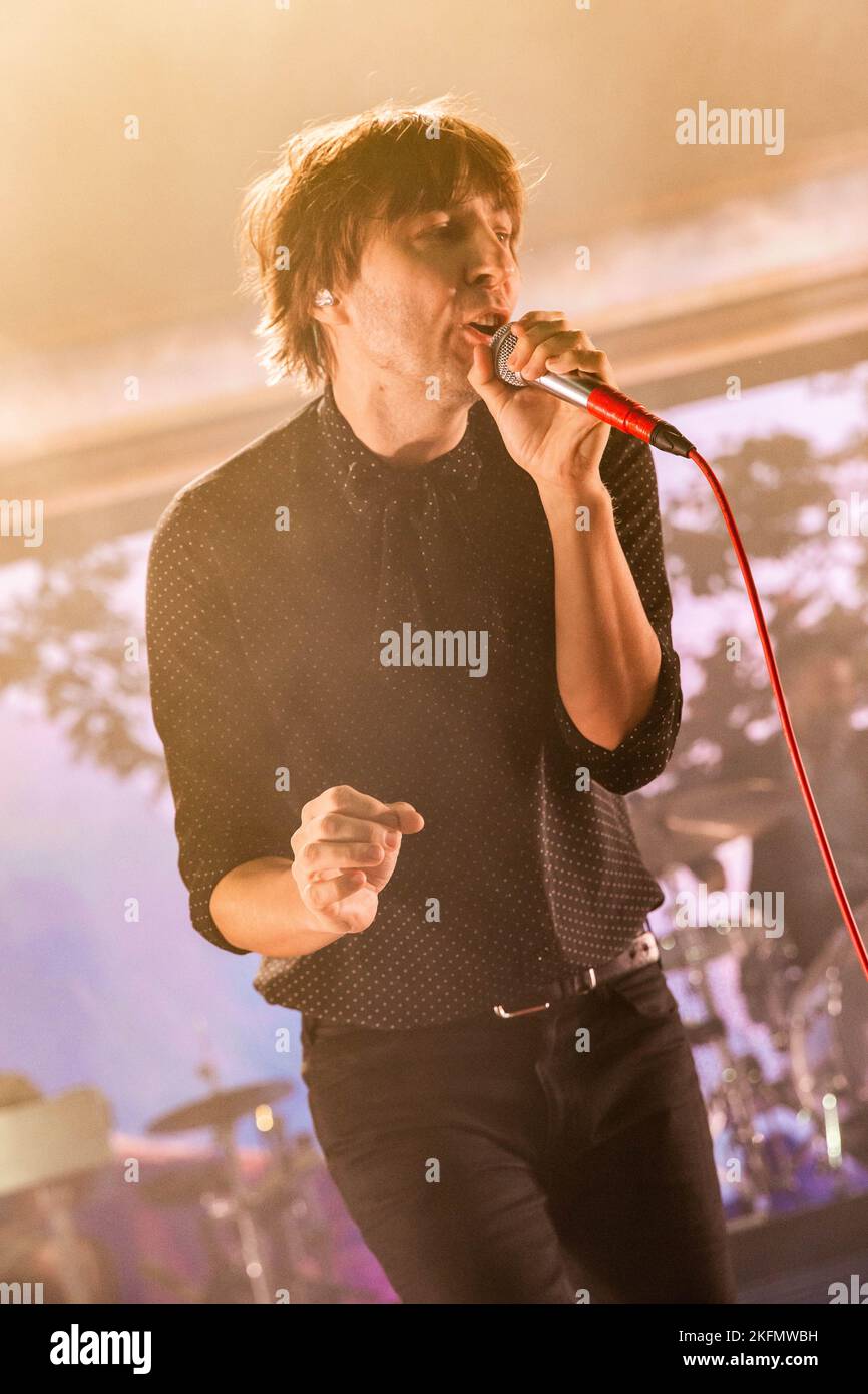 Milan Italy. 18 November 2022. The French band PHOENIX performs live on ...