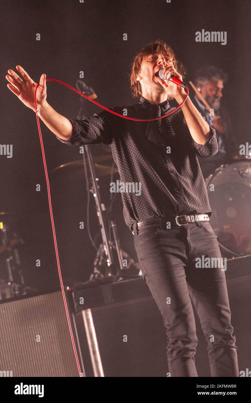 Milan Italy. 18 November 2022. The French band PHOENIX performs live on ...