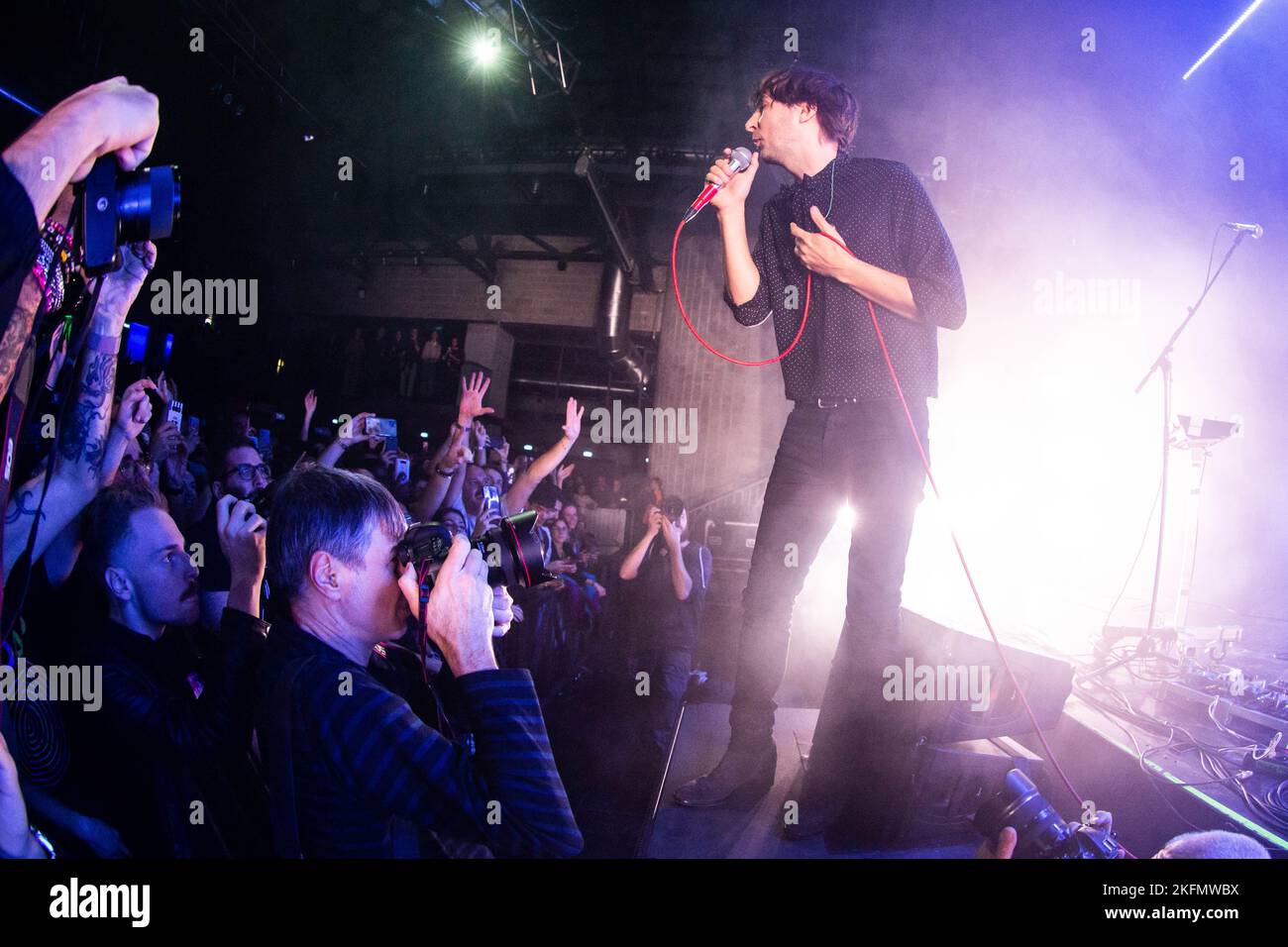 Milan Italy. 18 November 2022. The French band PHOENIX performs live on ...