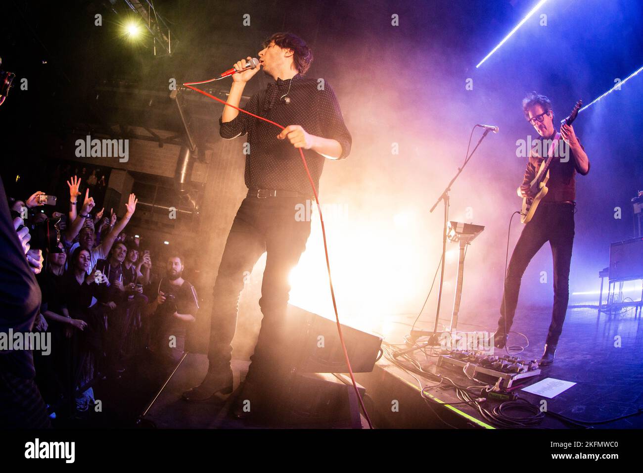 Milan Italy. 18 November 2022. The French band PHOENIX performs live on ...