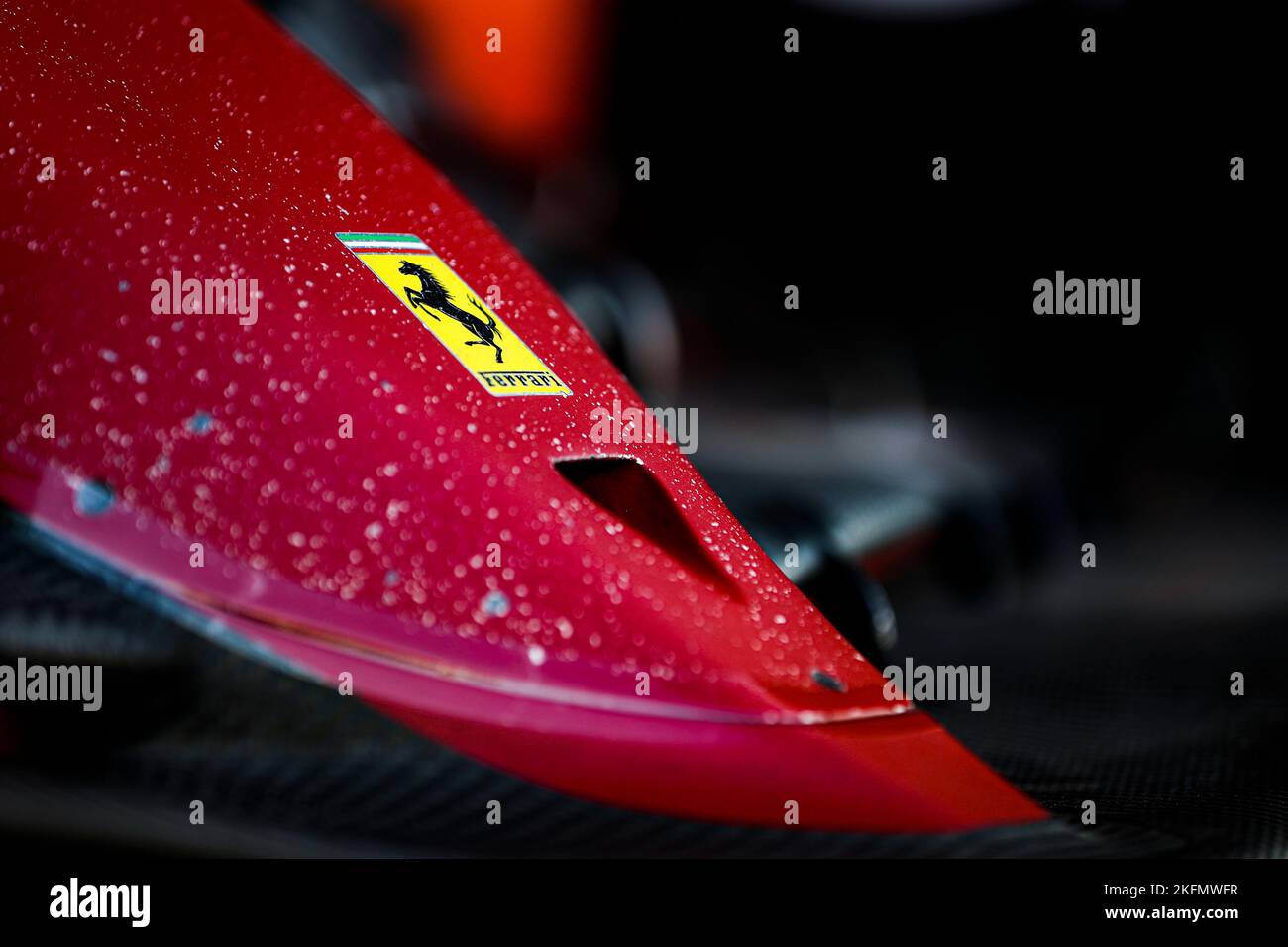 Ferrari F1-75 front wing, F1 Grand Prix of Abu Dhabi at Yas Marina ...