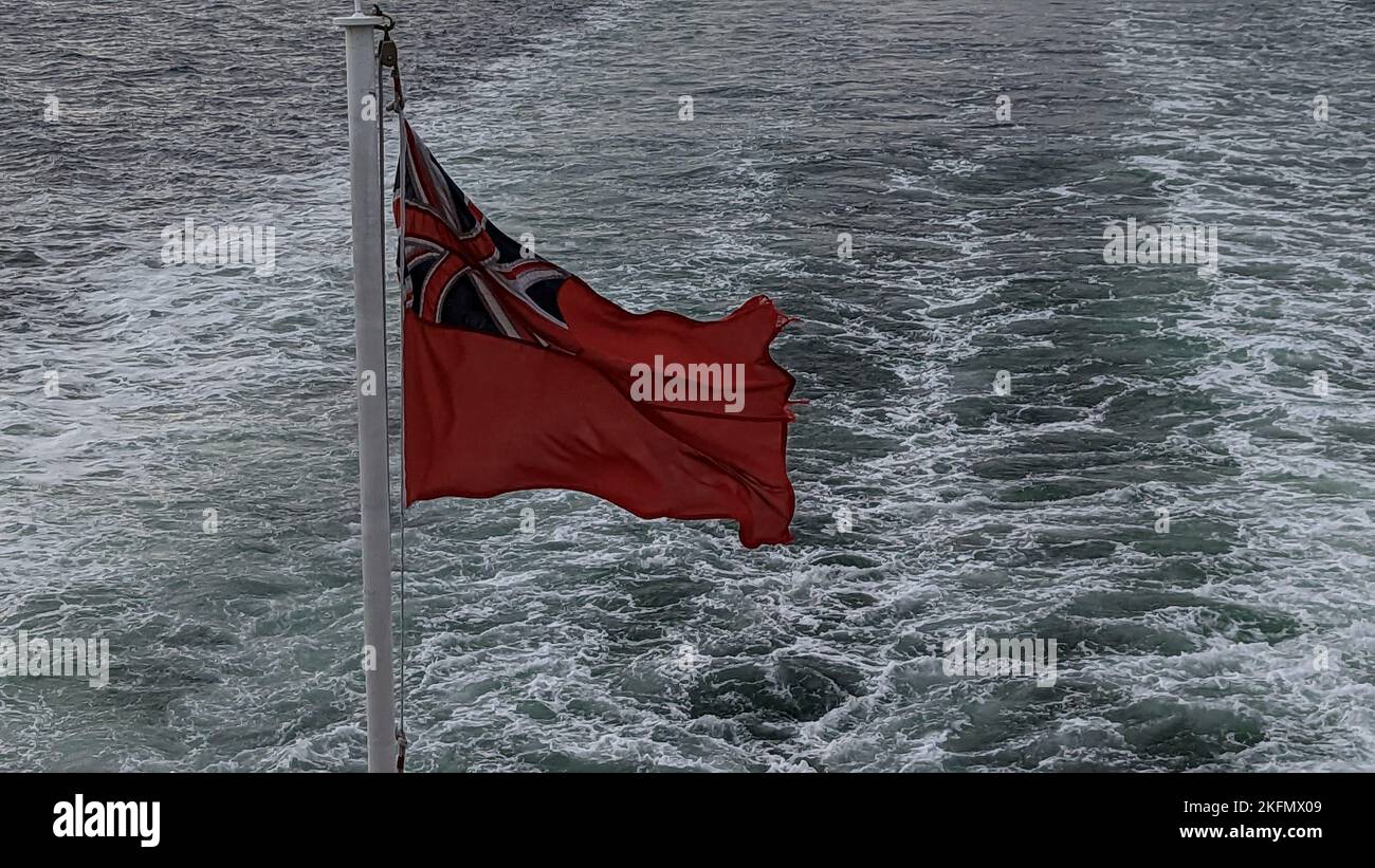 British red ensign nautical flag hi-res stock photography and images ...