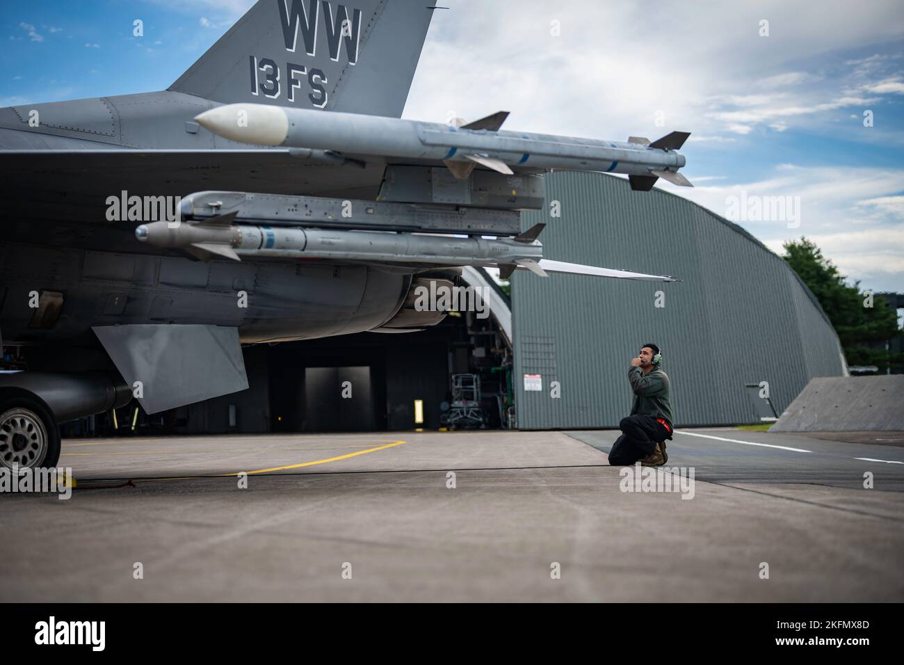 U.S. Air Force Senior Airman Jefte Reyes-Salinas, 13th Fighter ...