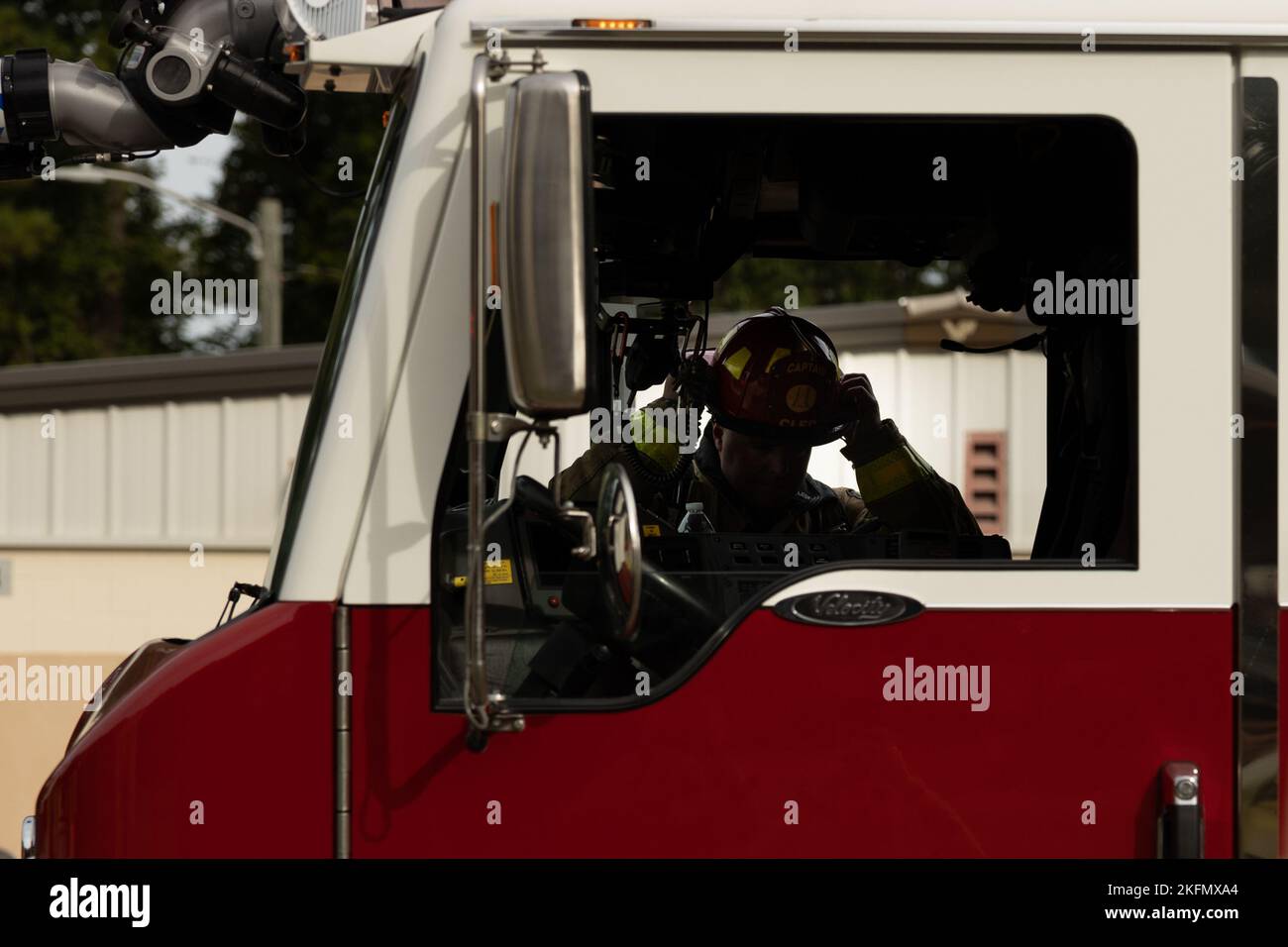 Capt. Brandon Longo, a firefighter with Camp Lejeune Fire and Emergency ...