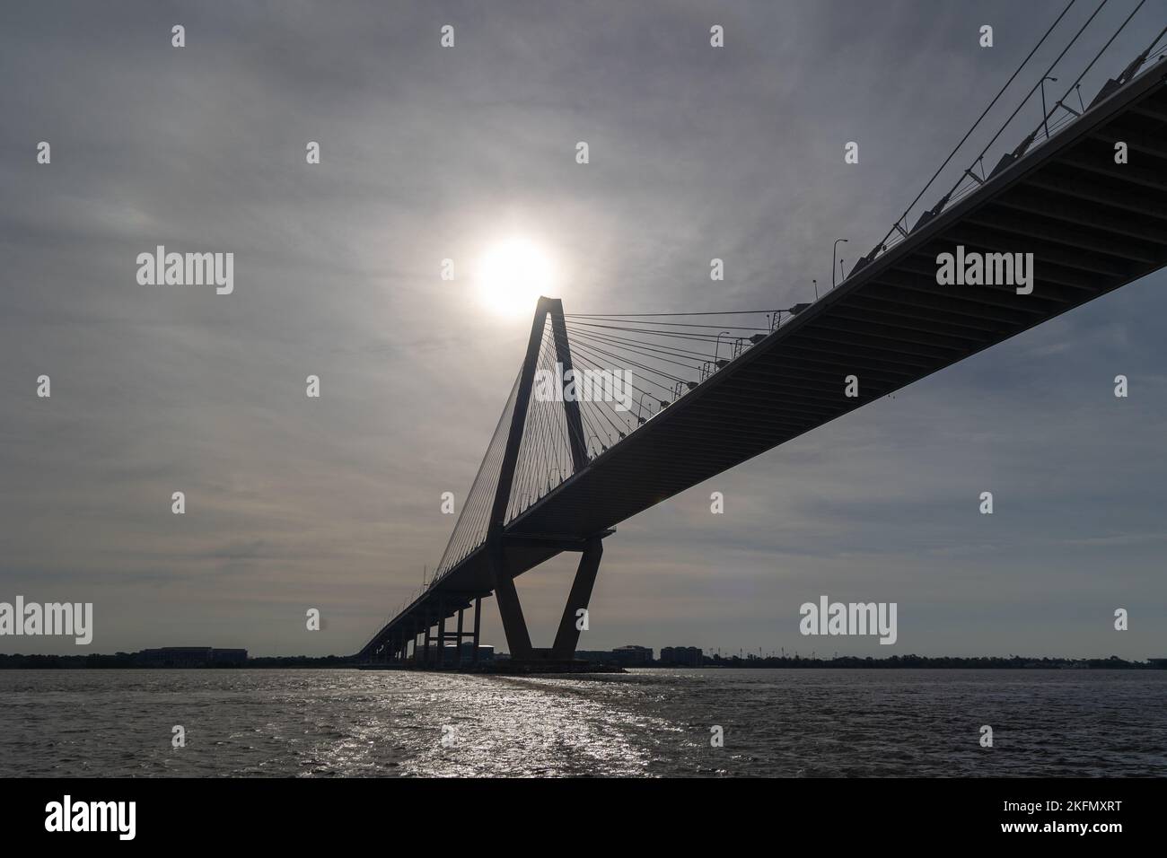 Arthur ravenel jr bridge spans hi-res stock photography and images - Alamy