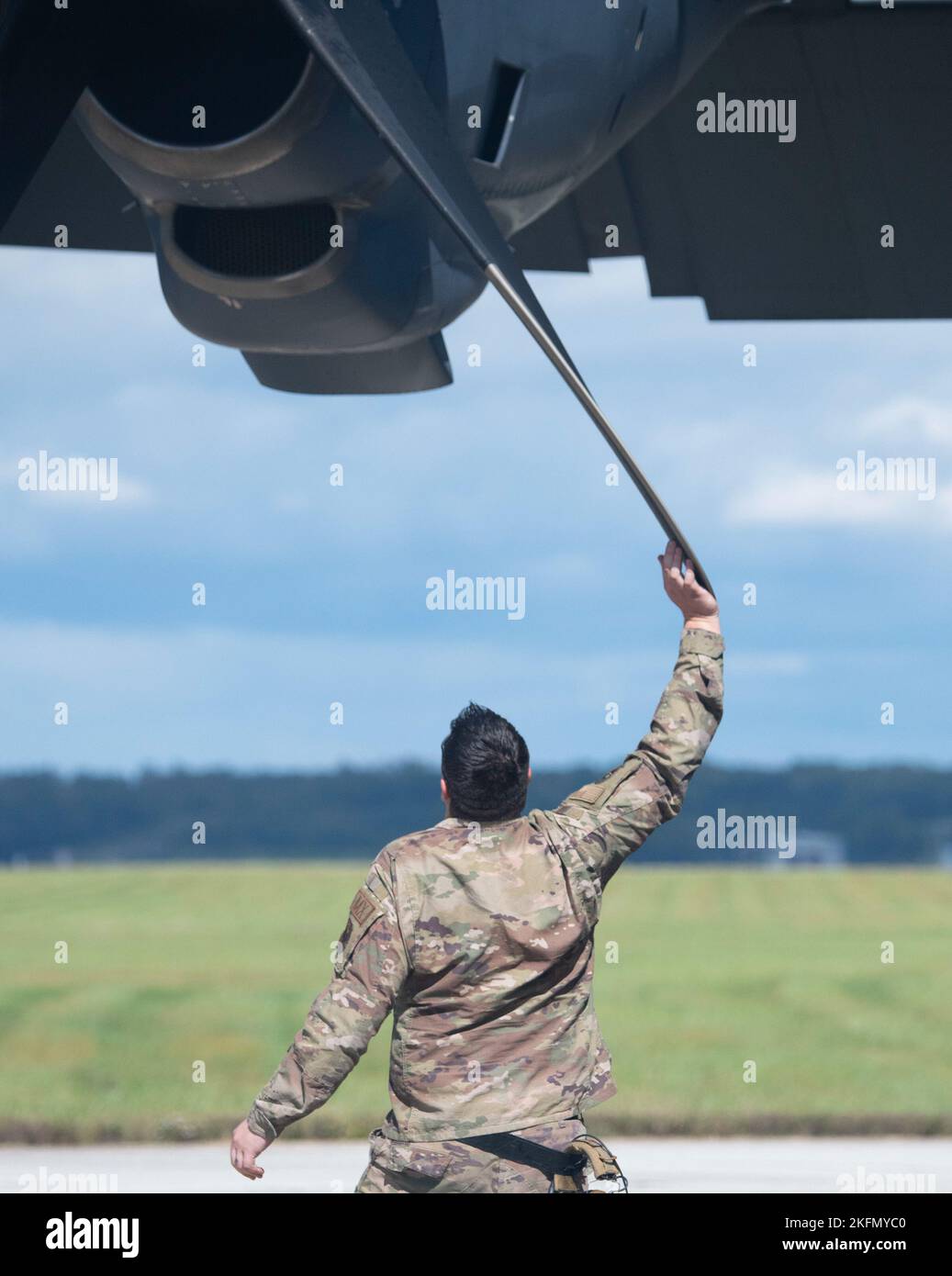 An Airman with the 1st Special Operations Wing, Hurlburt Field, Florida ...