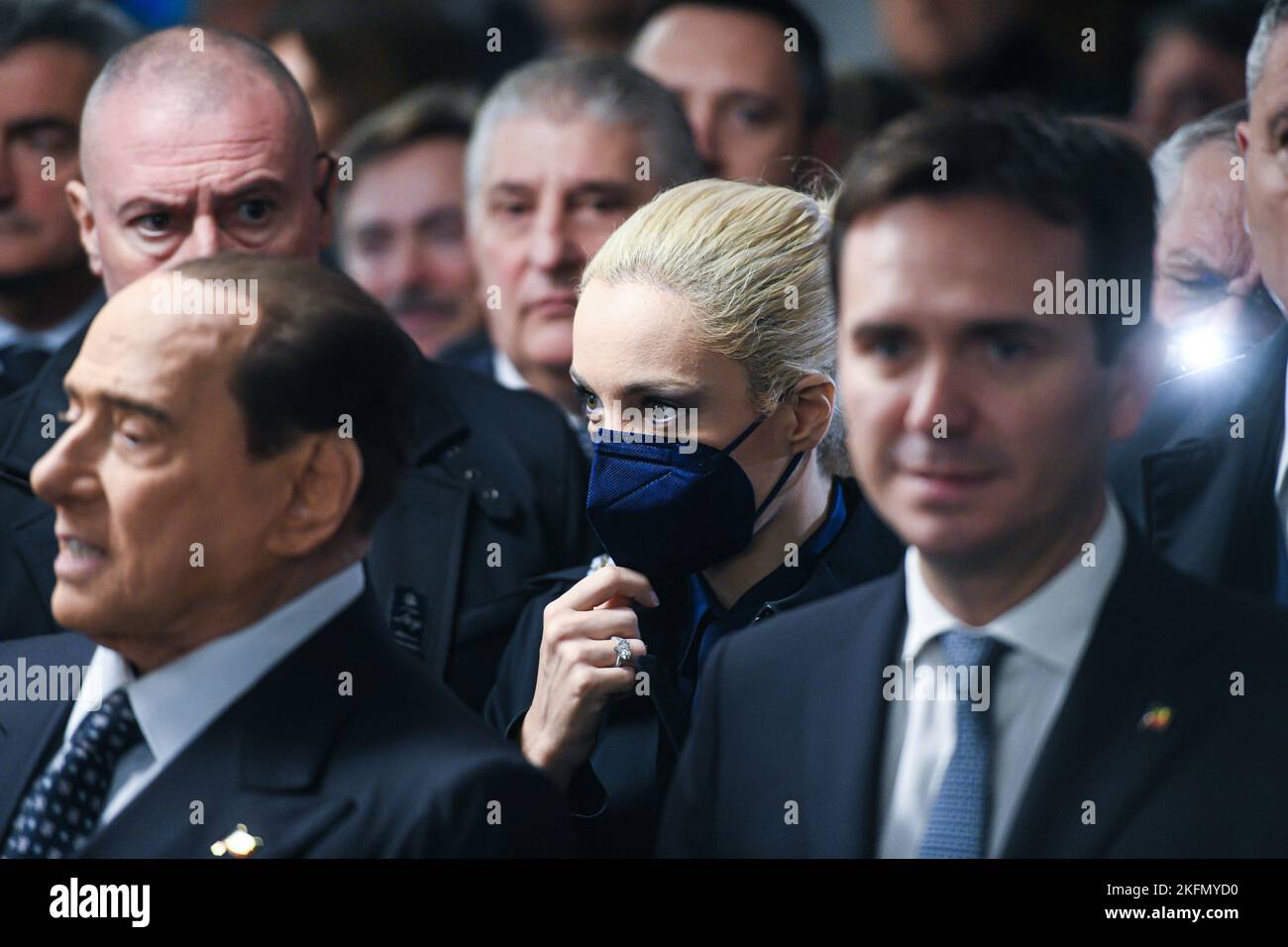 Marta Fascina, girlfriend of Silvio Berlusconi, President of Forza ...