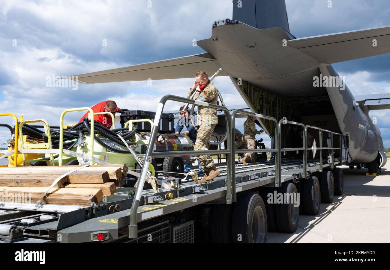 Contractors from the 88th Logistics Readiness Squadron at Wright ...
