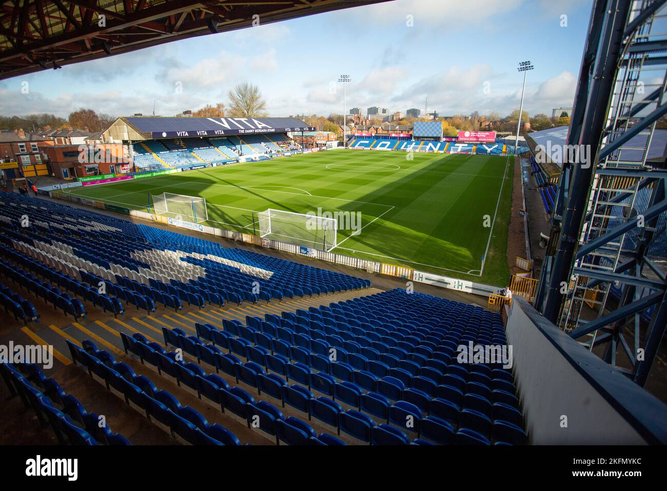 Edgeley park stockport general view hi-res stock photography and images ...