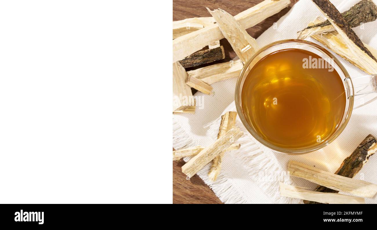 Quassia Amara - Beverage Stems Of Quassia Medicinal plant; On Wood ...