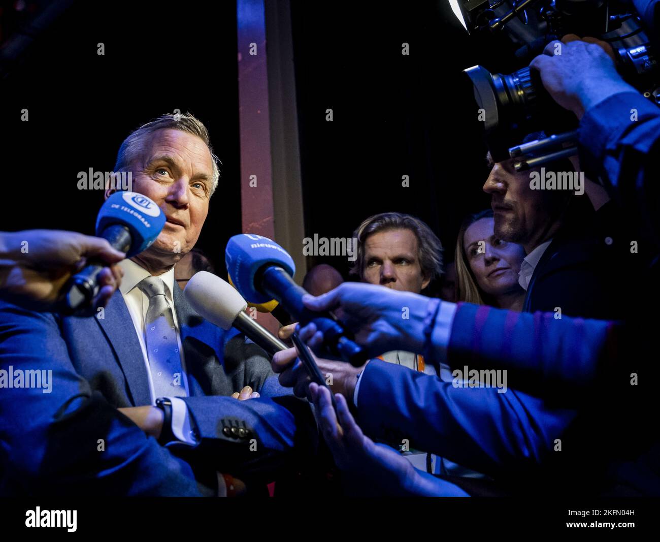 ROTTERDAM - Eric van der Burg, State Secretary for Asylum and Migration ...