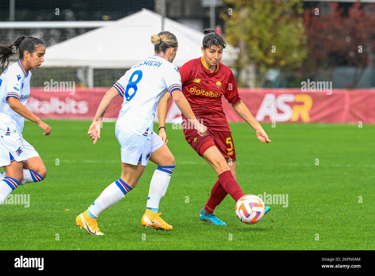 Norma Cinotti (AS Roma Women) during the Italian Football Championship League A Women 2022/2023 ...