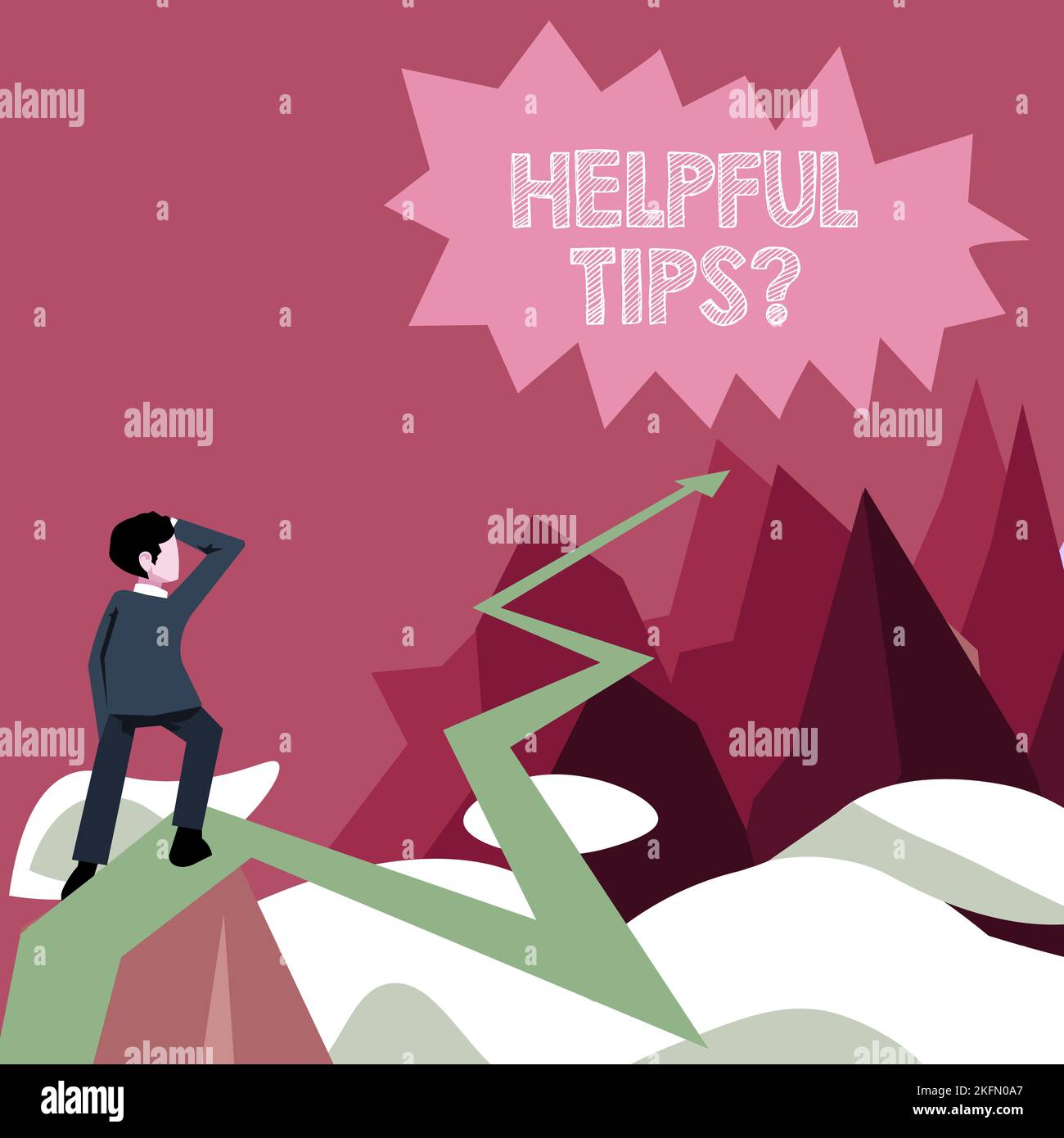 Conceptual display Helpful Tips. Business showcase advices given to be ...